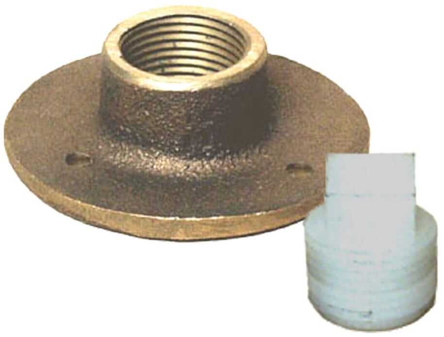 00DP84 – Bronze Drain Plugs – Flange Style with “Tuff-Lite” Plug ...